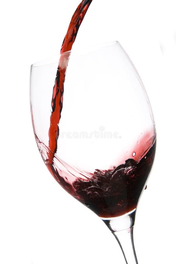 Vin en verre de restaurant image stock. Image du glace - 7291549