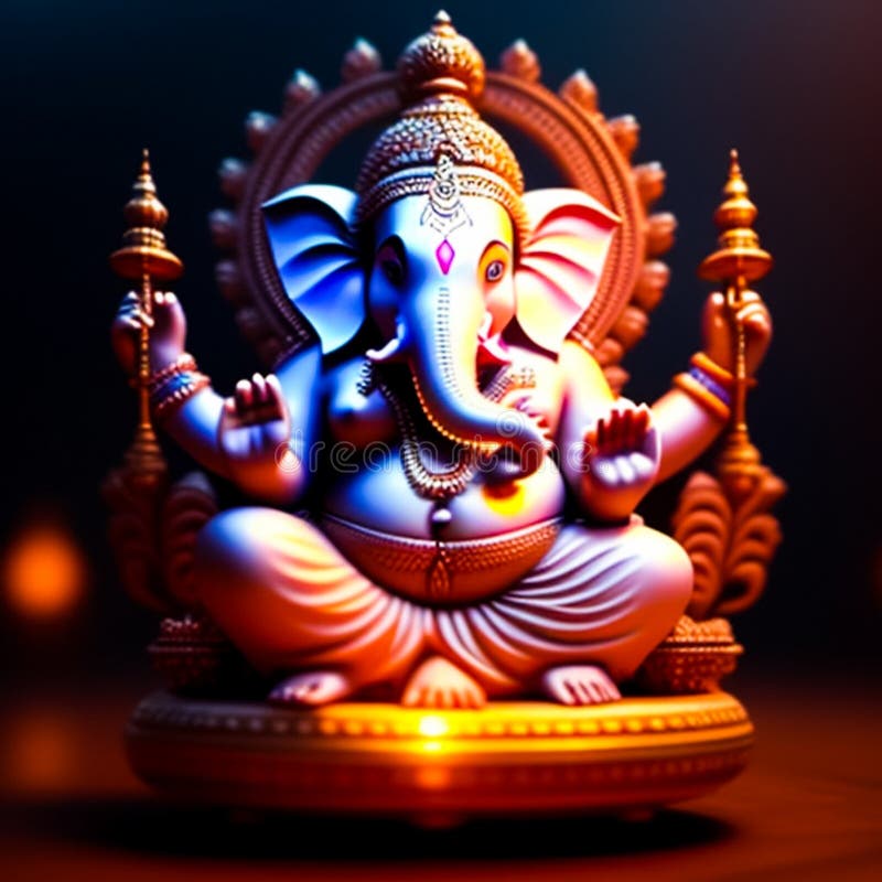 New Vinayagar Images AI Images Photo Stock Illustration - Illustration ...