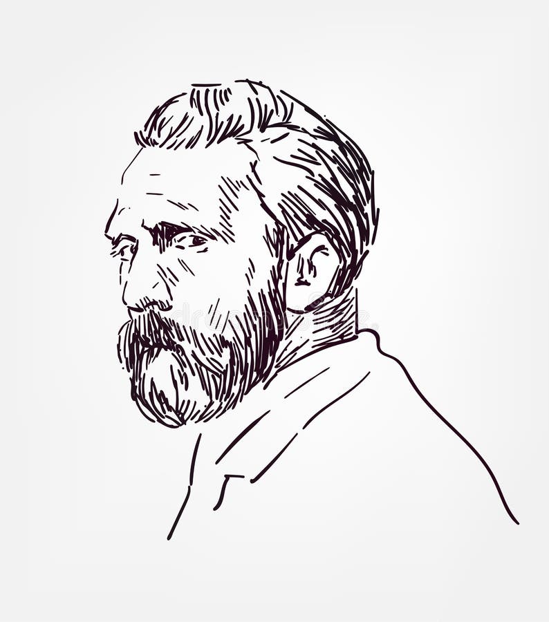 Gogh Van Vincent Stock Illustrations – 693 Gogh Van Vincent Stock ...