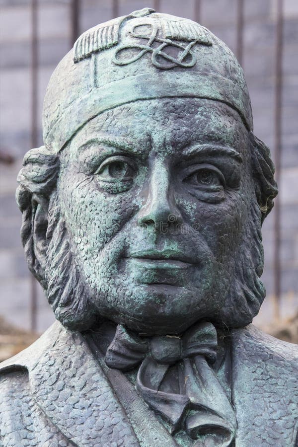 Vincent Wallace Monument En Waterford Imagen de archivo editorial ...