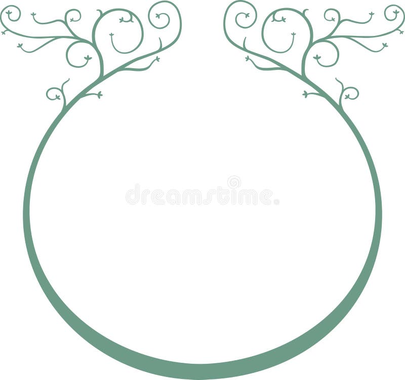 A vine design stock vector. Illustration of design, tree - 1643739