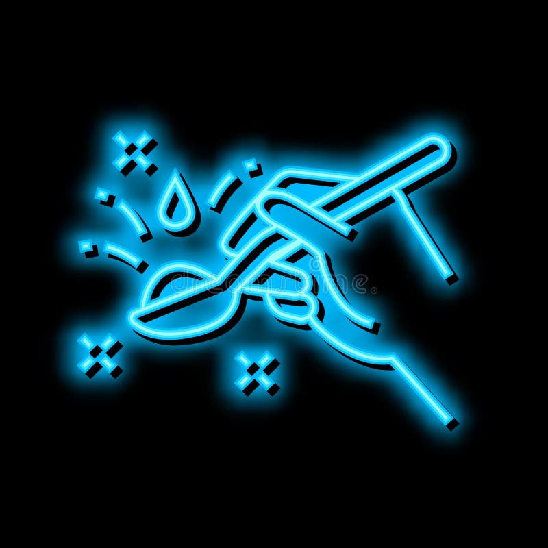 Vinegar Soda Neon Glow Icon Illustration Stock Vector - Illustration of ...