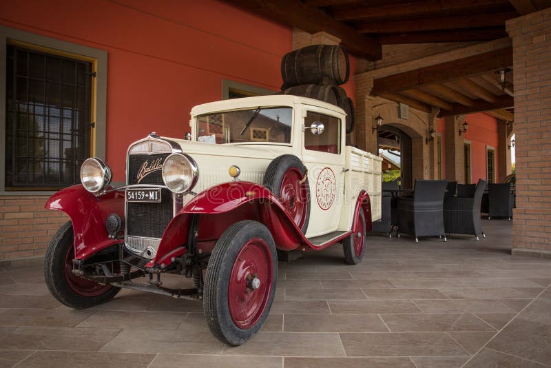 A Mechanical Grape Harvesting Machine in a Vineyard Editorial Stock ...