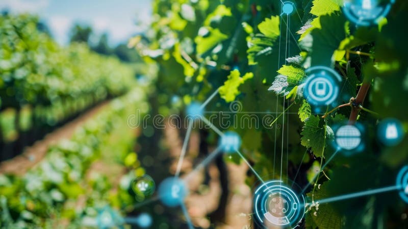 A Vineyard Equipped with IoT Sensors Collecting Data on Soil Moisture ...