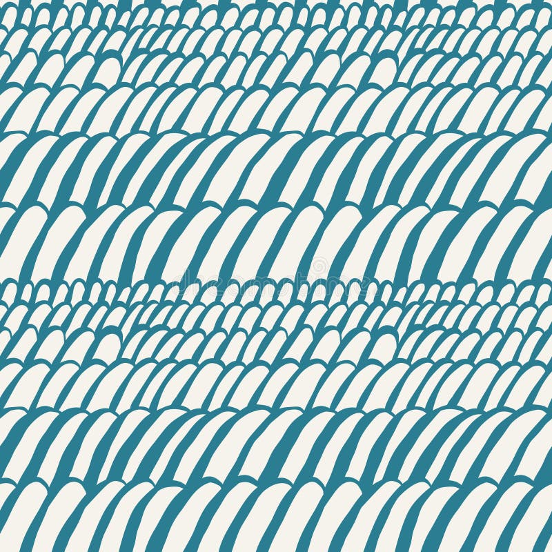 Vineyard Seamless Landscape. Stock Vector - Illustration of drawn ...