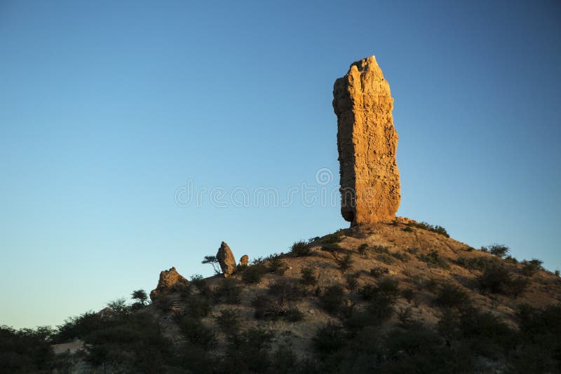 Vingerklipp, Namibia. stock photo. Image of vingerklipp - 200233944