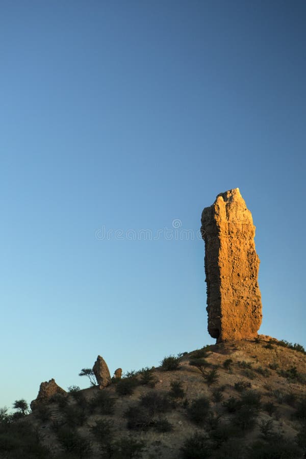 Vingerklipp, Namibia. stock image. Image of attraction - 200233953