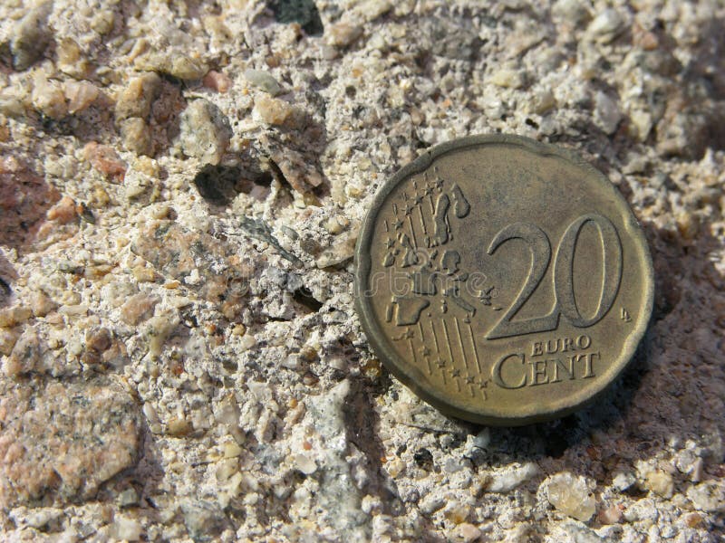 Pièce De Monnaie De Singapour De Vingt Cents Sur Le SGD De Face Avec La ...