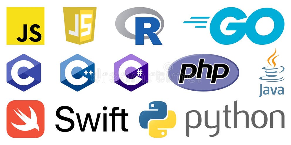 Most Popular Programming Languages Editorial Stock Photo - Illustration ...