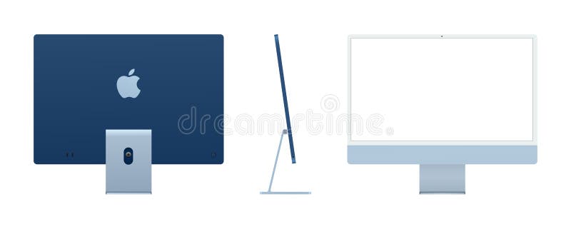 New iMac 2021 computer editorial photo. Illustration of device - 220917911