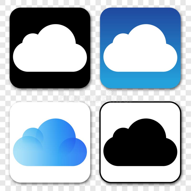 Icloud Logos Stock Illustrations – 8 Icloud Logos Stock Illustrations ...