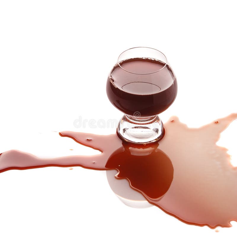 Vino Rojo Derramado Imagen. Imagen: 6728418