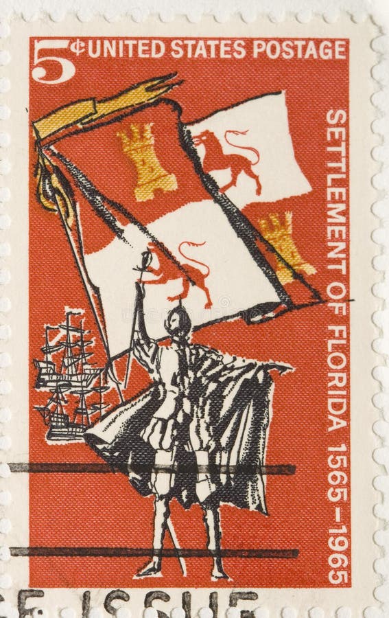 Old Postage Stamps from USA with Lighthouse Editorial Photography ...