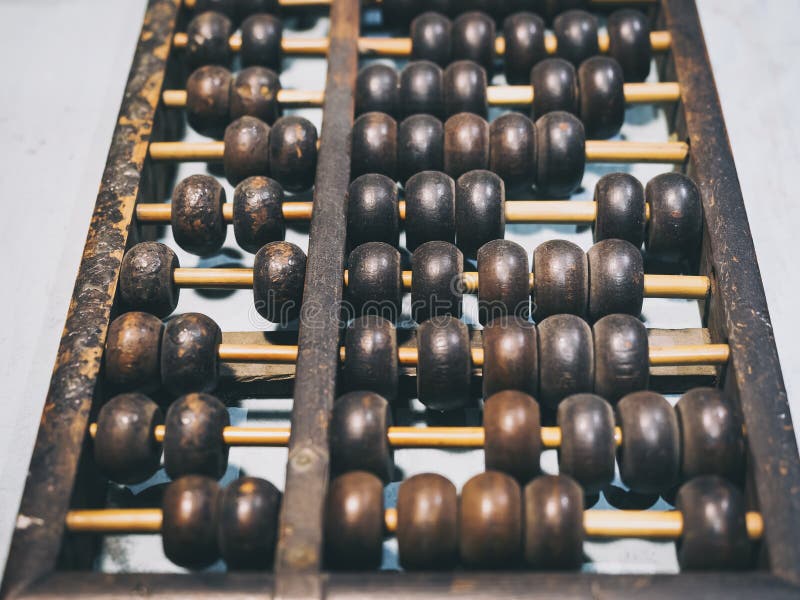 Vintage abacus stock image. Image of antique, abac, vintage - 12641171