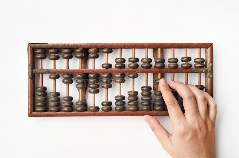 Vintage abacus stock image. Image of antique, abac, vintage - 12641171