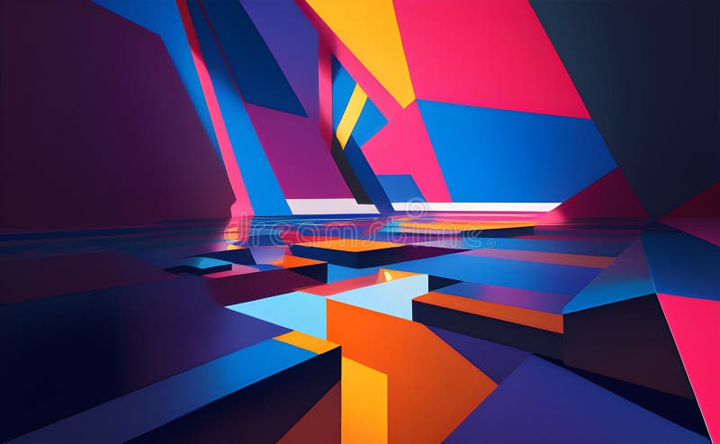 Vintage Abstract Background with Matrix and Moving Lines - Generative ...