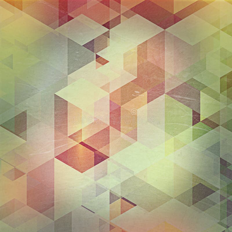 Vintage Abstract Design Background Stock Illustration - Illustration of ...