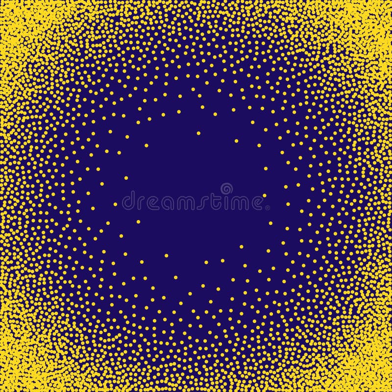 Vintage Abstract Dot Pattern Radial Gradient Circle Retro Effect ...