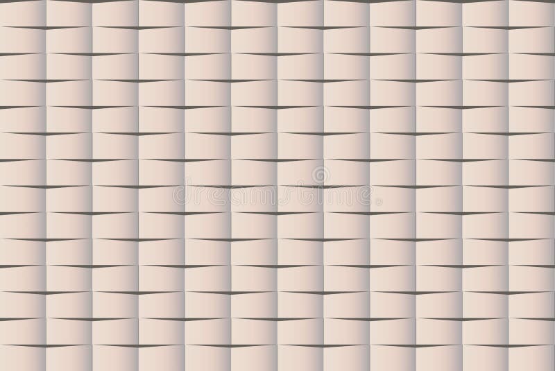 Vintage Abstract Geometric Paper Effect Pattern Ornament Stock Vector ...