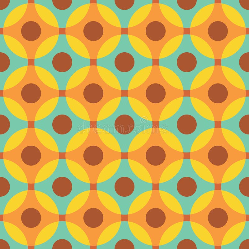 Vintage Abstract Seamless Pattern Stock Vector - Illustration of ...