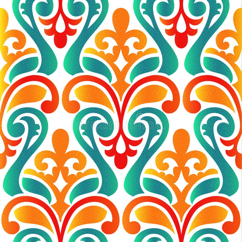 Vintage Abstract Seamless Pattern Stock Vector - Illustration of beige ...