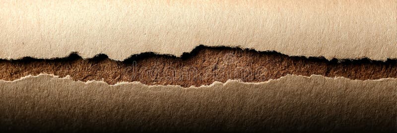 Vintage Aesthetic Paper Structure with Torn Layers and Rustic Texture ...