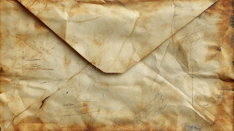 Vintage Aged Envelope Paper Aged Envelope Paper with a Classic, Worn ...