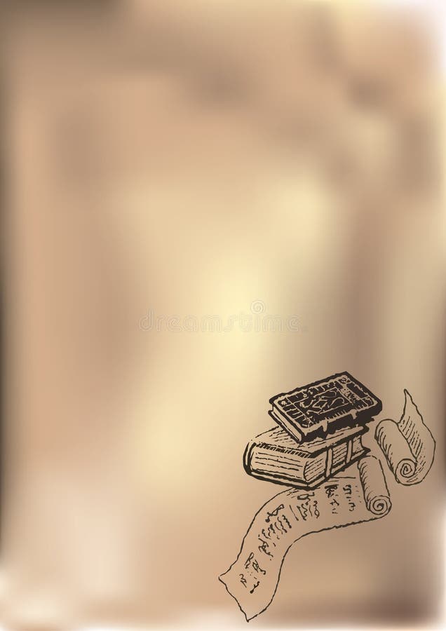 Vintage Aged Old Paper Sheets Editorial Photography - Illustration of ...