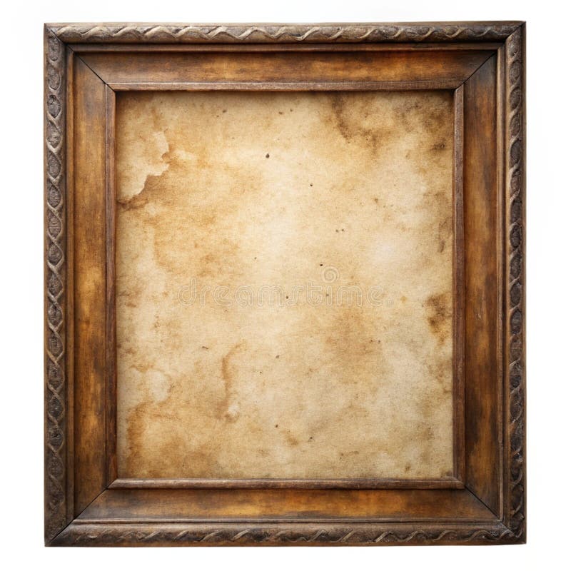 Vintage Aged Paper Sheet with Dust and Stains Stock Illustration ...