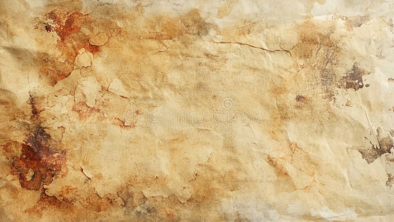 Vintage Aged Paper with Water Stains Aged Paper with Visible Water ...