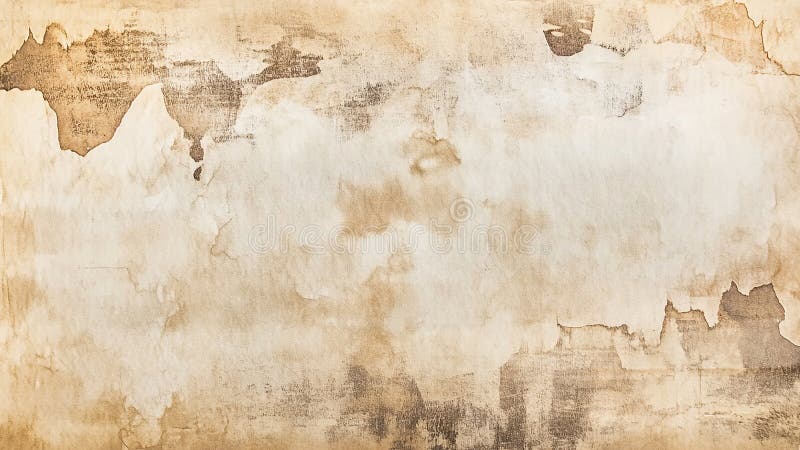 Vintage Aged Paper with Water Stains Aged Paper with Visible Water ...