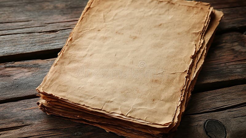 Vintage Aged Recipe Paper Aged Recipe Paper with a Classic, Worn ...