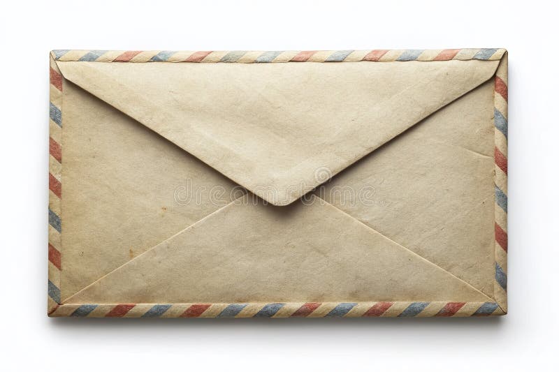Vintage Airmail Envelope Frame a Minimalist Design for Your Postal Art ...