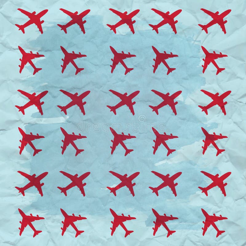Vintage airplane texture stock illustration. Illustration of paper ...