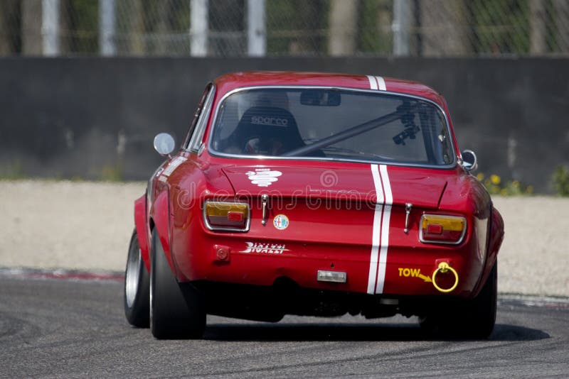 Vintage Alfa Romeo Racing editorial stock photo. Image of italy - 18989183