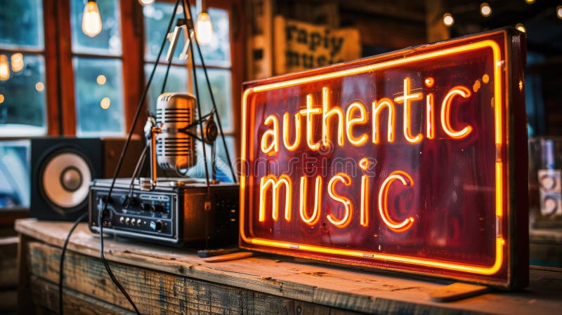 Vintage Amplifier, Microphone and Speaker, Retro Design and Classic ...