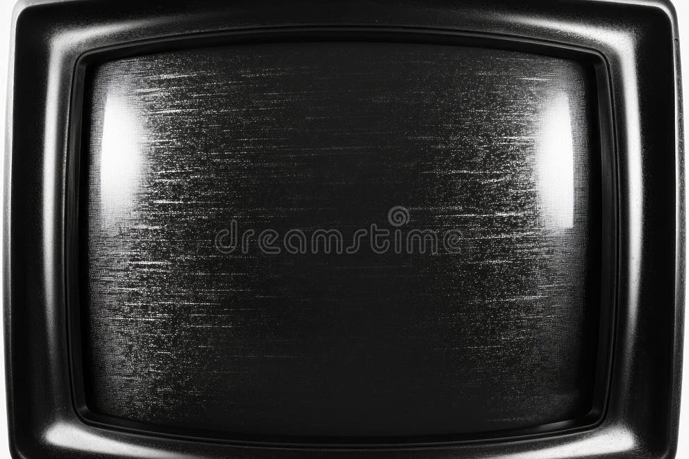 Vintage Analog Tv Static Screen Pattern for Retro Design Projects Stock ...
