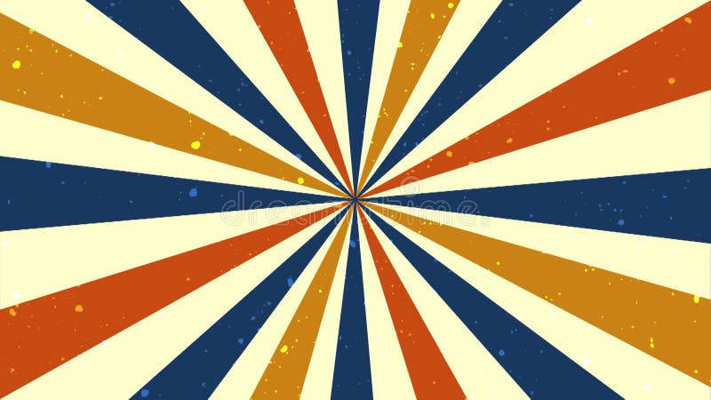 Vintage Animated Loopable Sunburst Background Stock Video - Video of ...