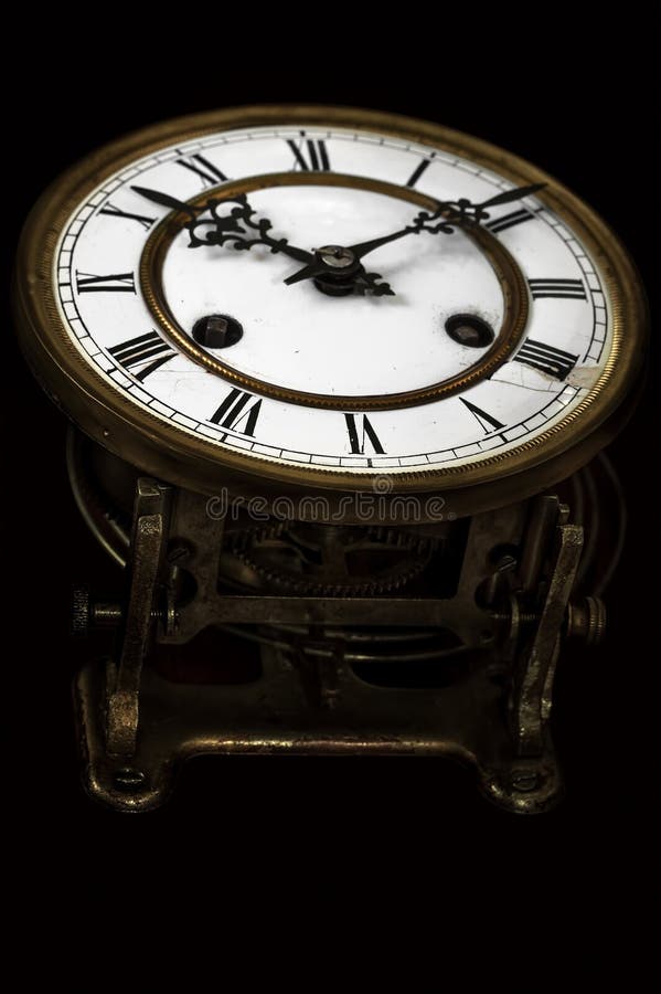 Vintage antique clock stock photo. Image of pendulum - 47781066