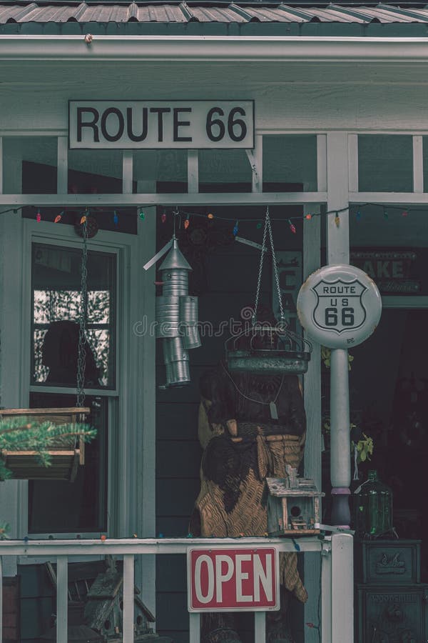Vintage Antique Store in a Small Old Town in Aspen Mountains with Very ...