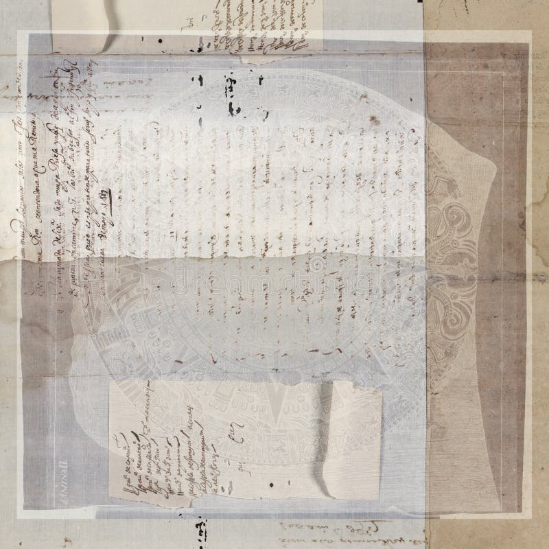 Vintage Antique Text Paper Background Stock Photo - Image of south ...