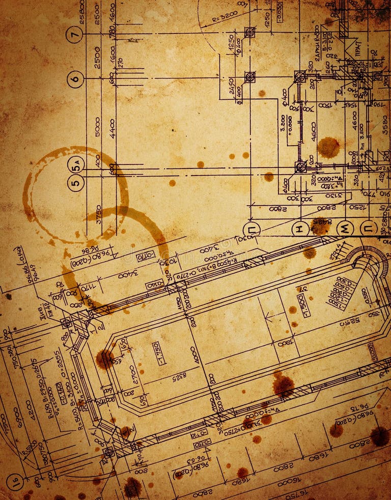 Vintage Architectural Drawing Stock Illustrations – 16,967 Vintage ...