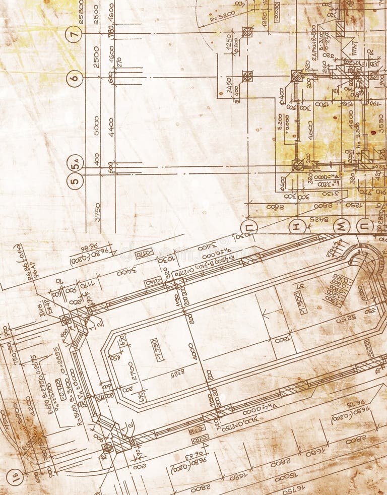 Vintage Architectural Drawing Stock Illustrations – 16,967 Vintage ...