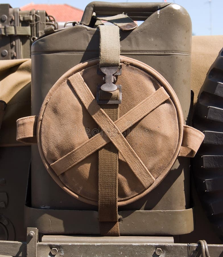 Vintage army jerry can c stock image. Image of jerrycan - 31121607