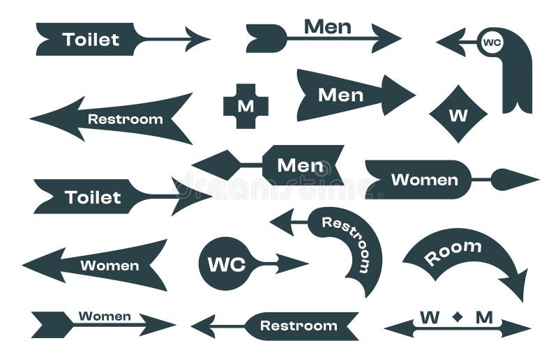 Vintage Arrow. Retro Direction Guide Arrow Signs, Elegant Antique ...