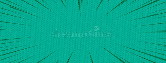 Vintage Art Comic Lines Explosion Banner Stock Illustration ...