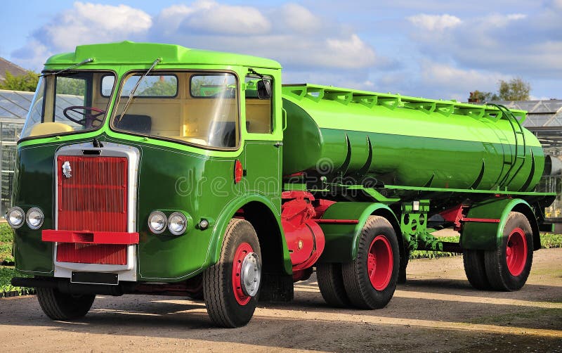 Vintage Atkinson, 1960,s Truck Stock Image - Image of british ...