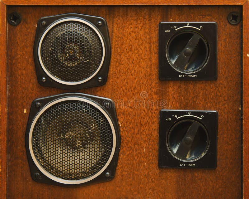 Vintage Audio stock photo. Image of entertainment, home - 53745172