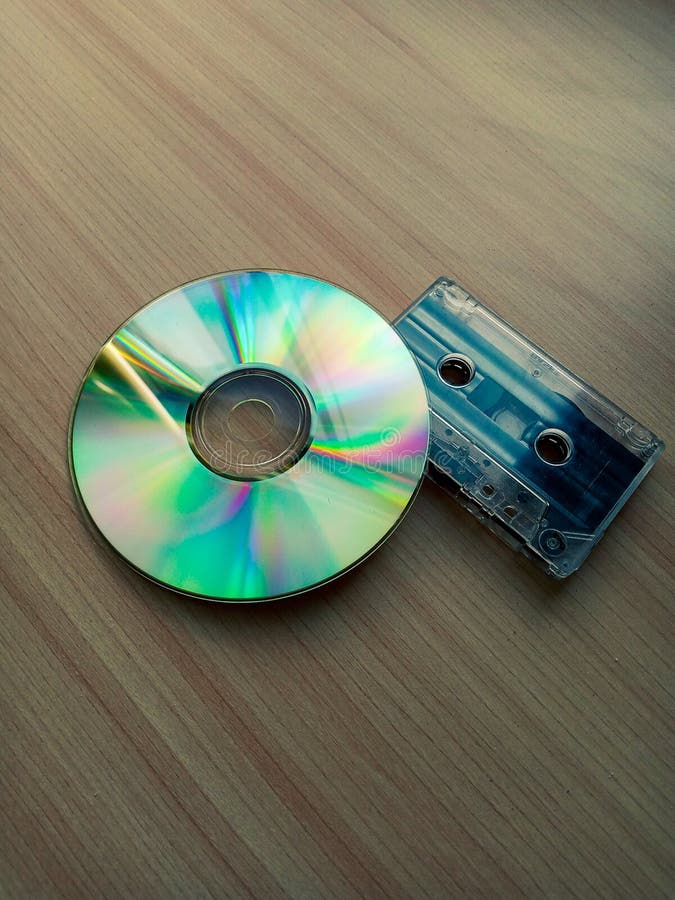 Vintage Audio and Video Storage Media Stock Photo - Image of ...