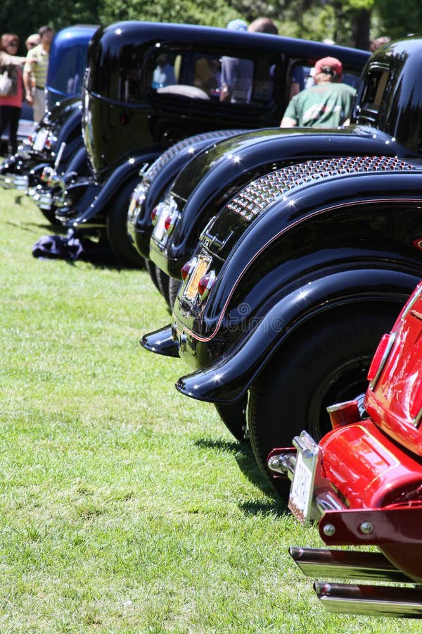 Vintage Auto Show in a Sunny Day Editorial Photo - Image of show ...
